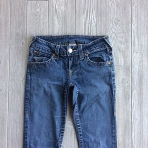 True Religion | Jeans | True Religion Flare Flap Pocket Twist Seam Sz ...